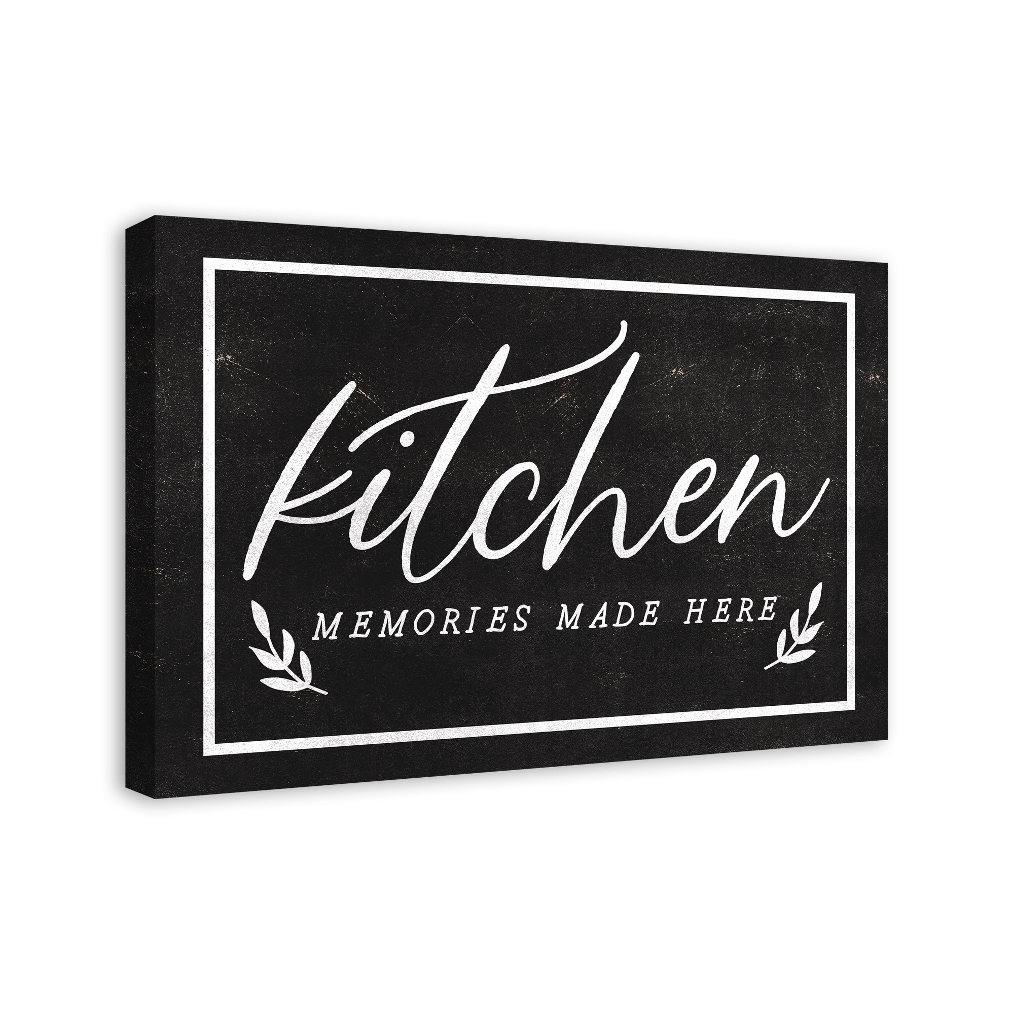 Trinx Kitchen Memories - Wrapped Canvas Textual Art | Wayfair