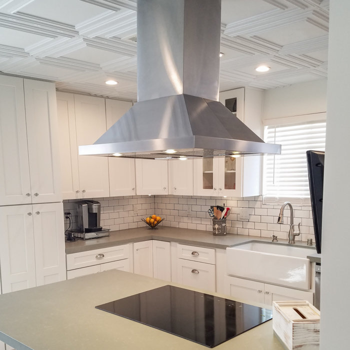 ProLine Range Hoods 24" 600 Cubic Feet Per Minute Ducted (Vented ...