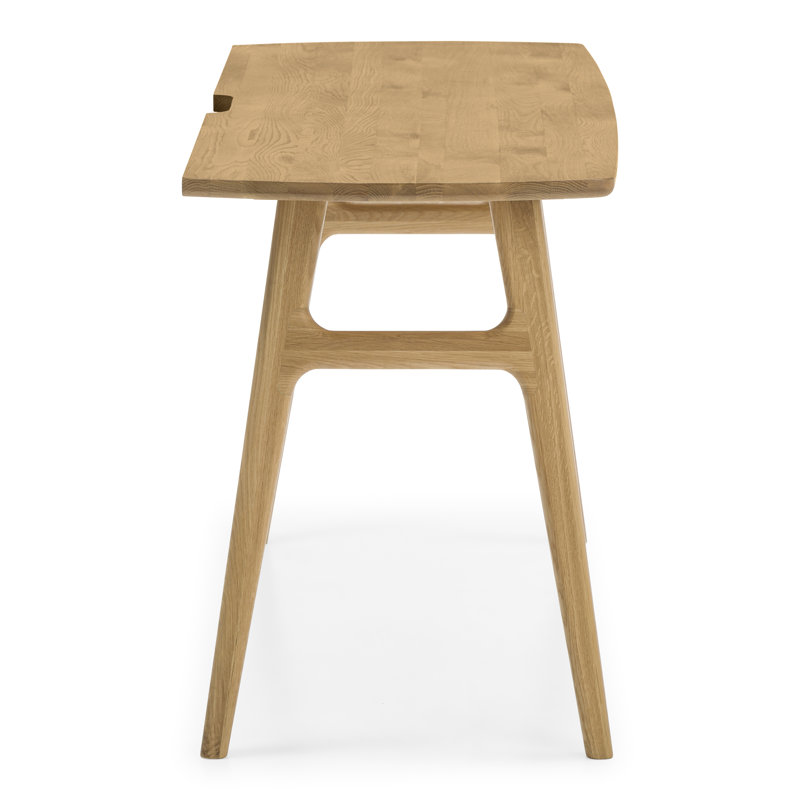 AllModern Mads Solid Wood Writing Desk | Wayfair
