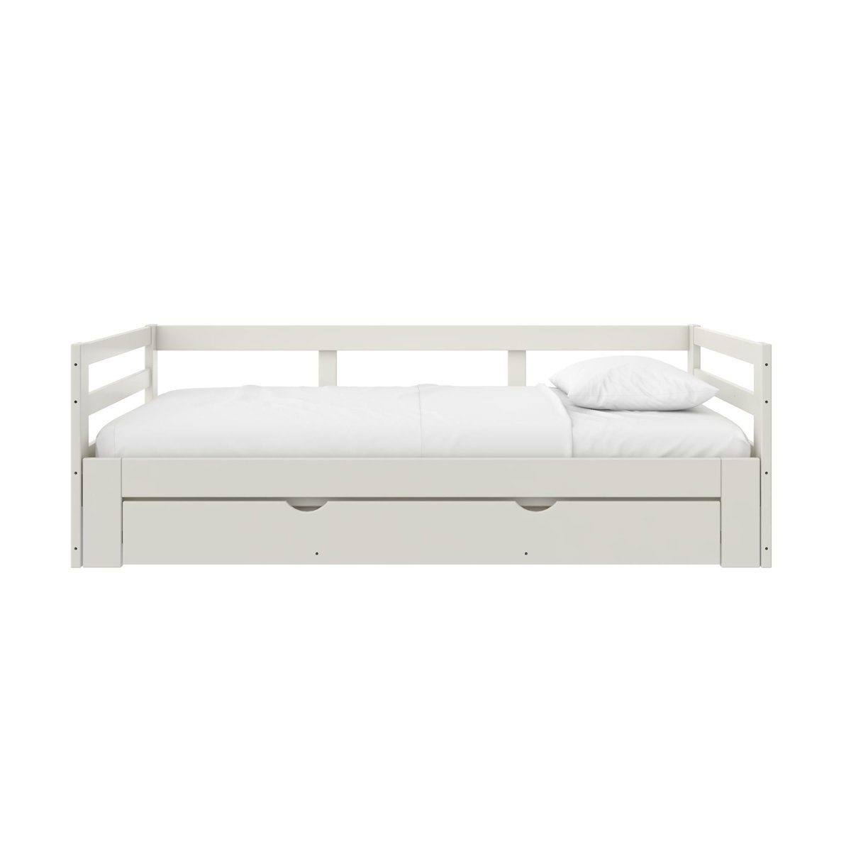 Lark Manor™ Emellie Twin to King Wood Daybed with Storage Drawer ...