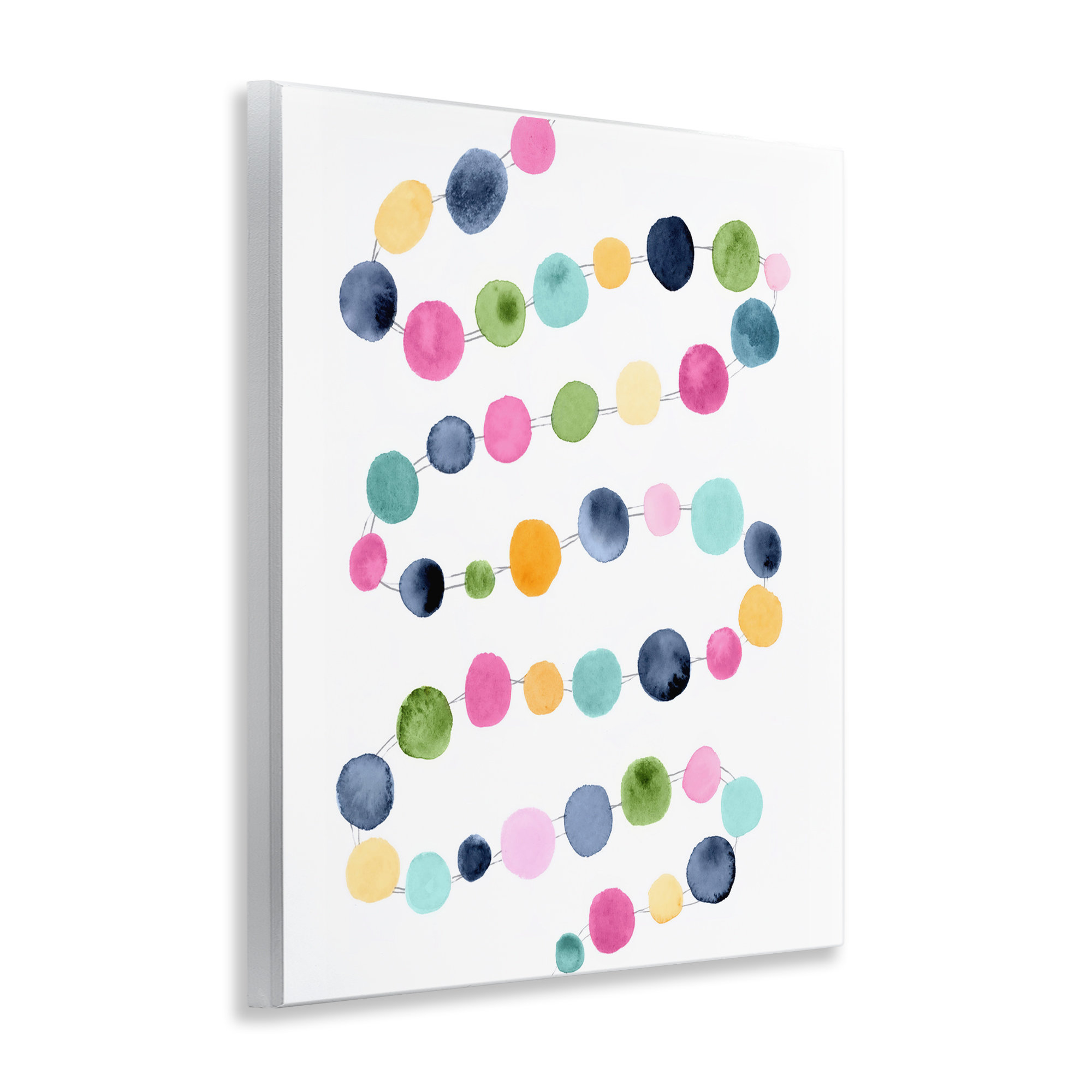 Stupell Industries Pastel Dots Pattern Wall Plaque Art by Lisa Nohren ...