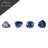 Blue Ridge Brand Diamond Shape Professional Grade Reflective Fire Pit ...