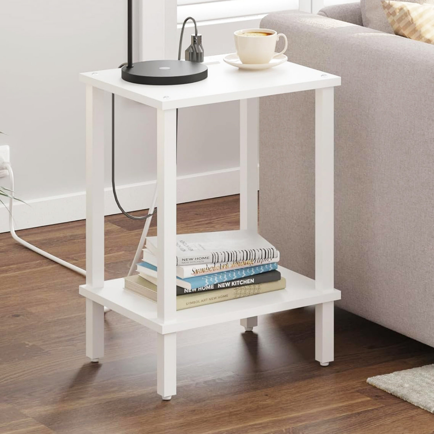 Ameriwood End Table with Charging Station - Wayfair Canada