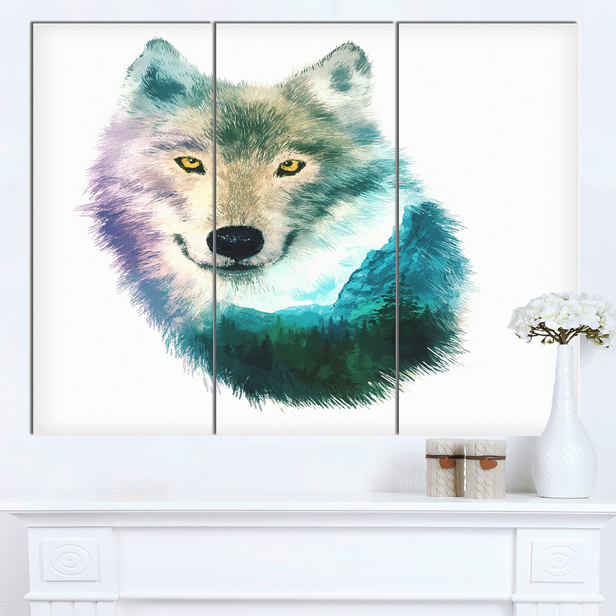 Beautiful Drawings Of Wolves