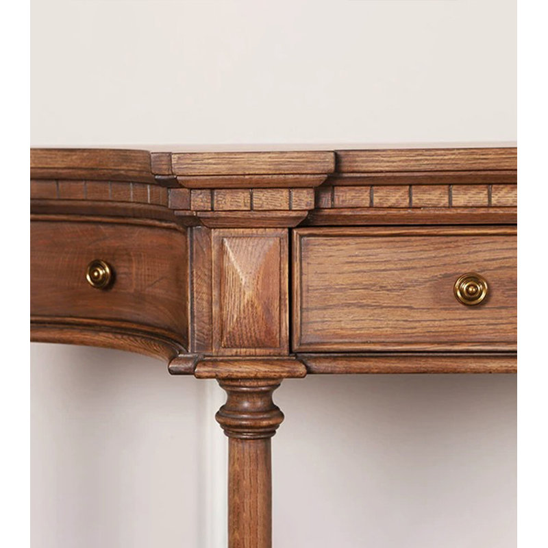 VICABY American Rustic Retro Foyer Living Room Entryway Counter | Wayfair