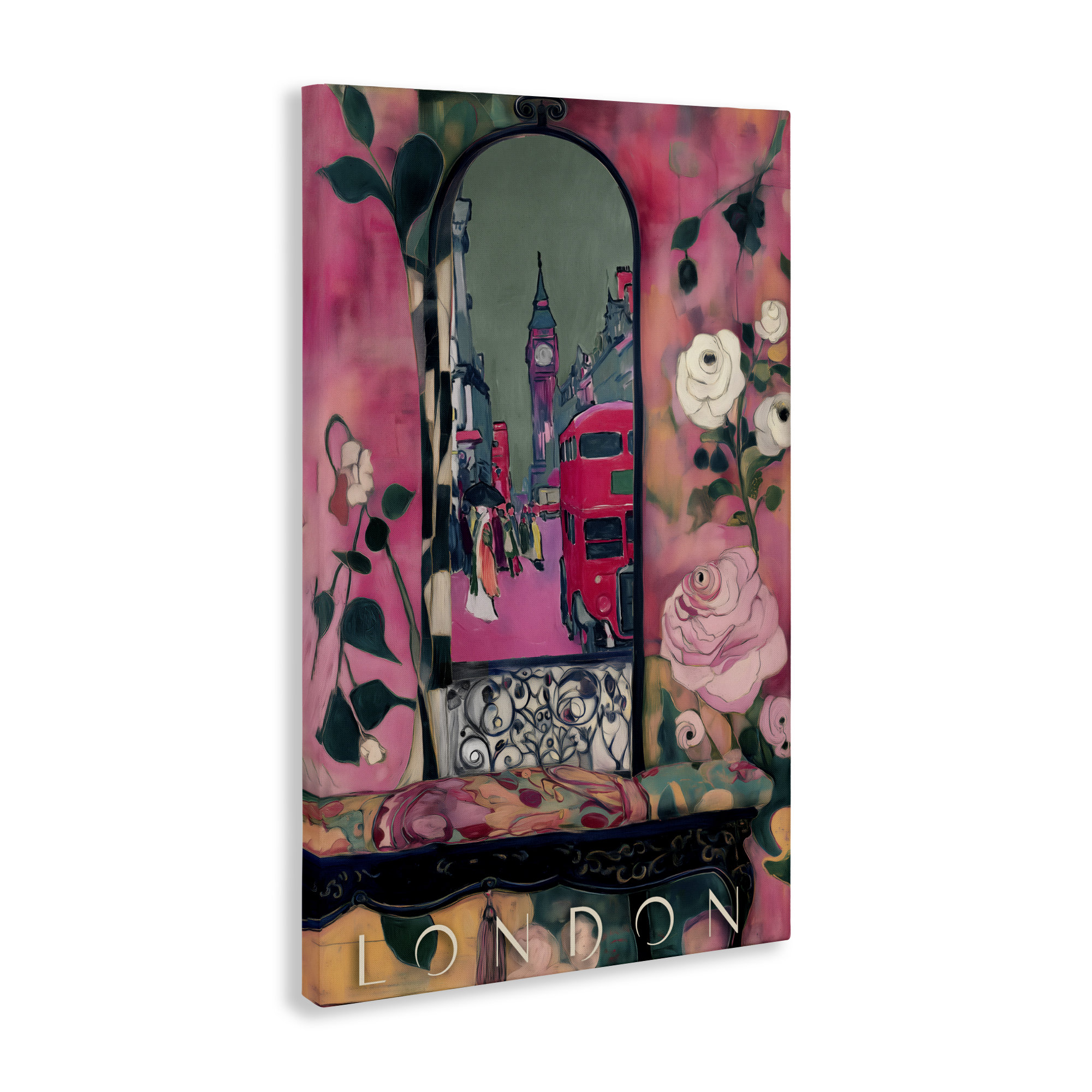 Ophelia & Co. London Spring Street View Canvas, design by Annabelle ...