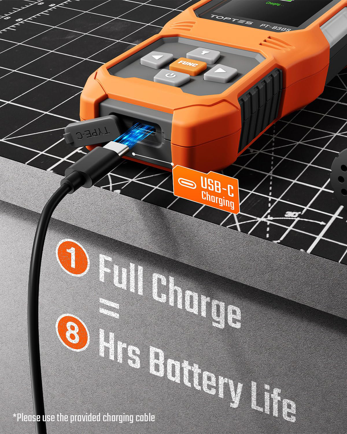 Fashion Finesse 830S Rechargeable Gas Leak Detector With 14.5 Inch ...