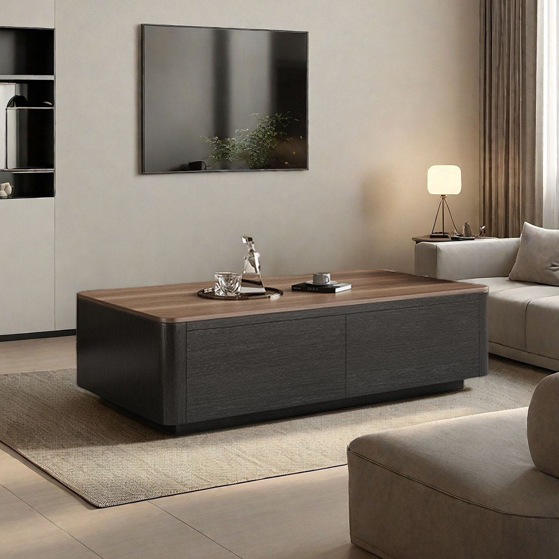 Hokku Designs Rectangular storage coffee table living room - Wayfair Canada