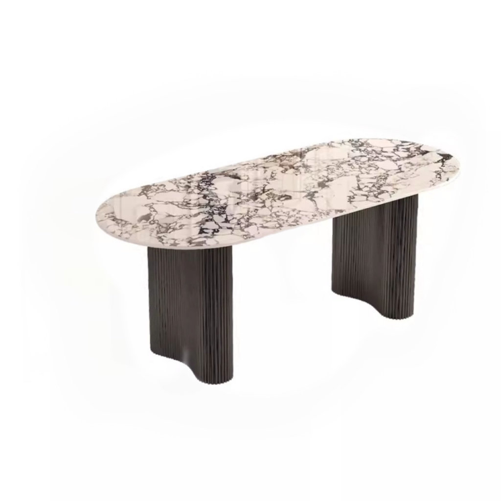Ivy Bronx Merieme Oval 31.49'' W Dining Table | Wayfair