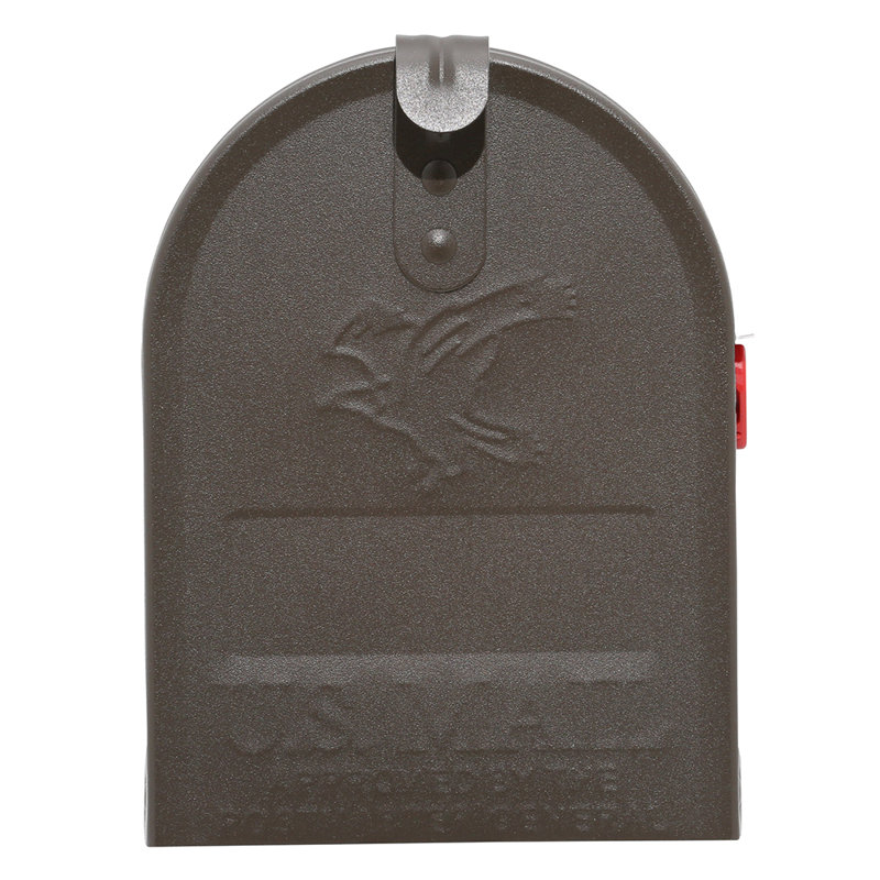 Architectural Mailboxes Elite Medium, Steel, Post Mount Mailbox ...