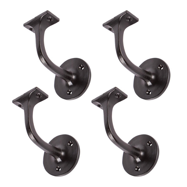 Hammer and Tongs Hammer & Tongs - Wrought Iron Handrail Bracket - D75mm ...