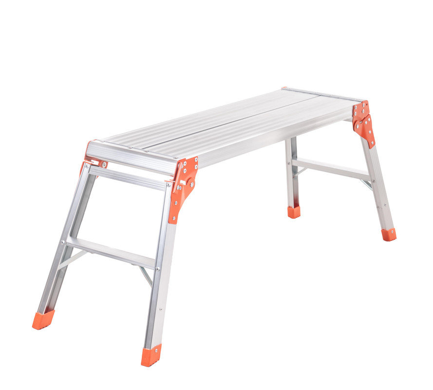 WFX Utility™ Aluminum made workbench, extra large step stool, foldable ...