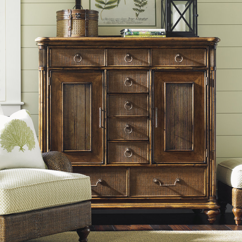 Tommy Bahama Home Bali Hai 9 Drawer Combi Chest & Reviews - Wayfair Canada