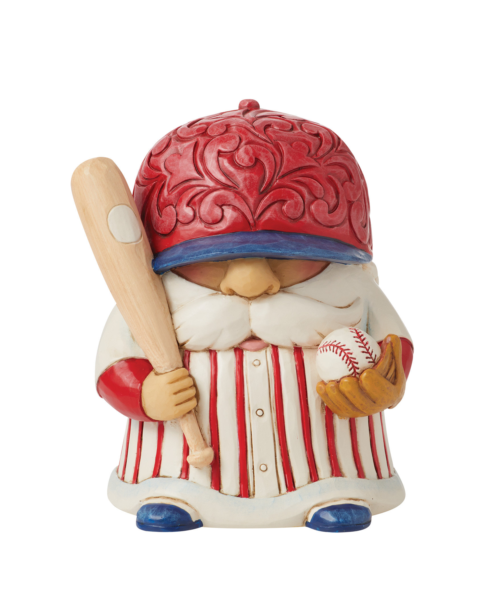 Jim Shore Heartwood Creek Baseball Player Figurine 4in H - Wayfair Canada