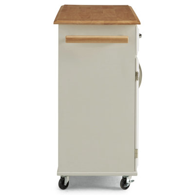 Charlton Home® Hamilton Solid Wood Kitchen Cart & Reviews | Wayfair