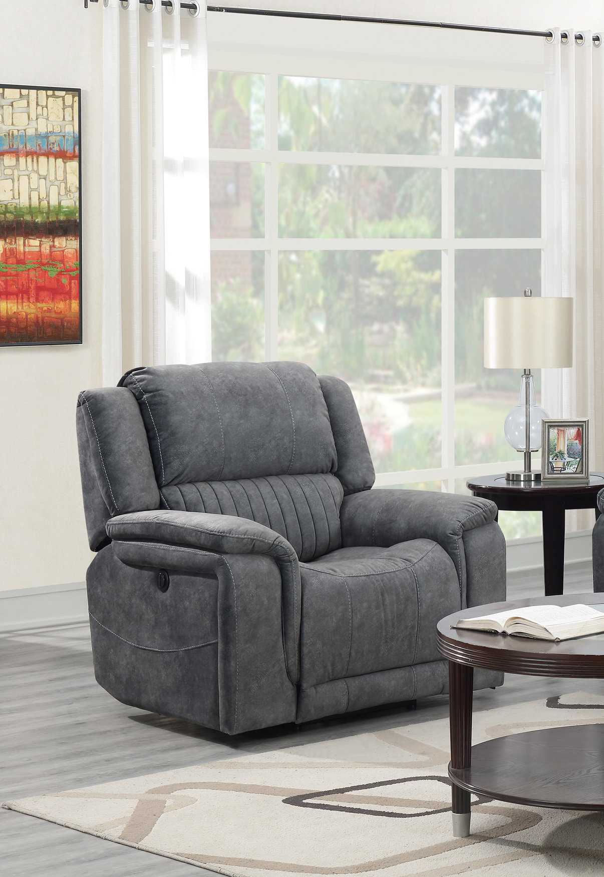 Red Barrel Studio® Kaine 42" Wide Power Standard Recliner | Wayfair
