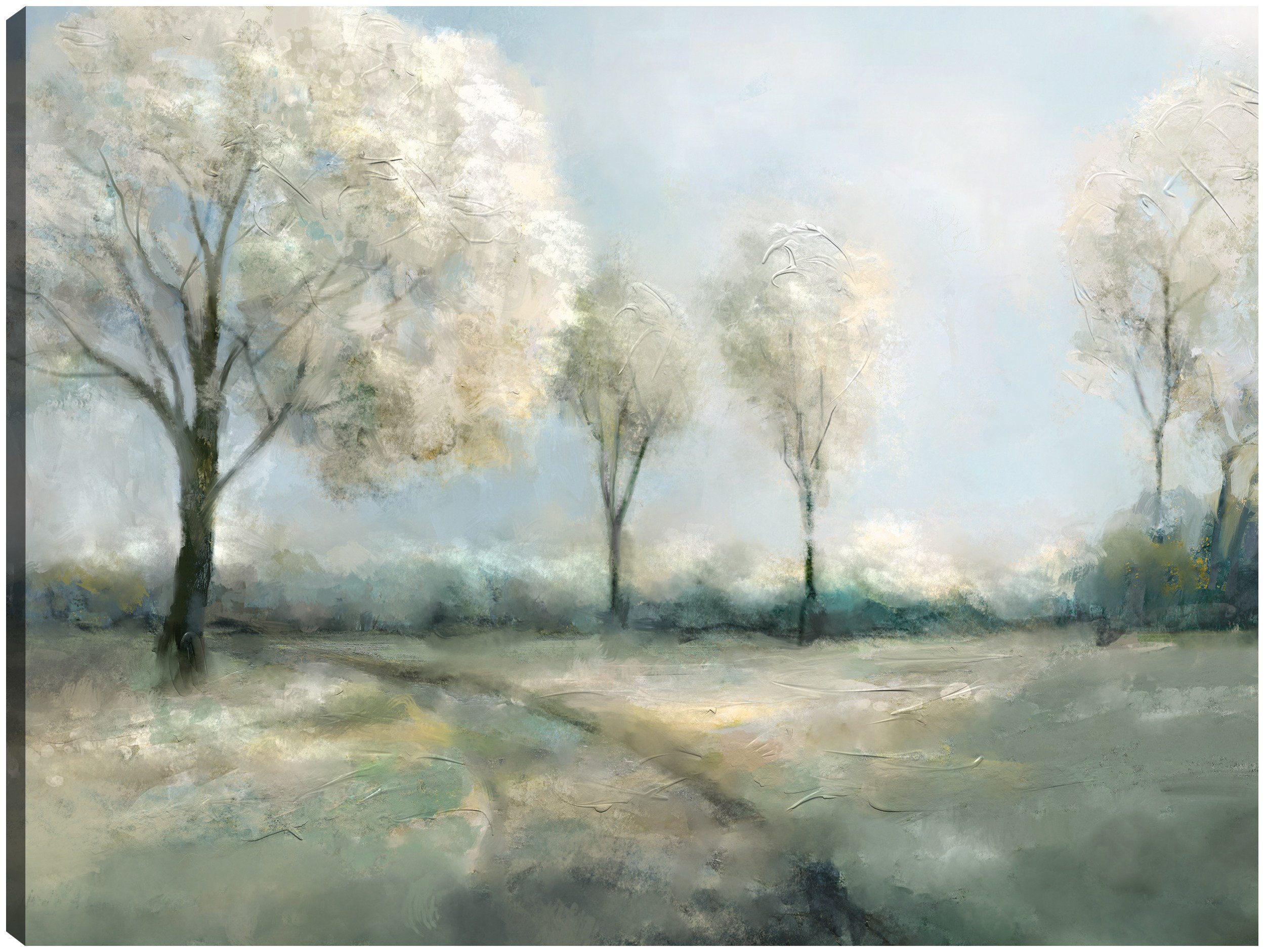 Red Barrel Studio® Tranquility Trees by Studio Arts Canvas Art Print ...