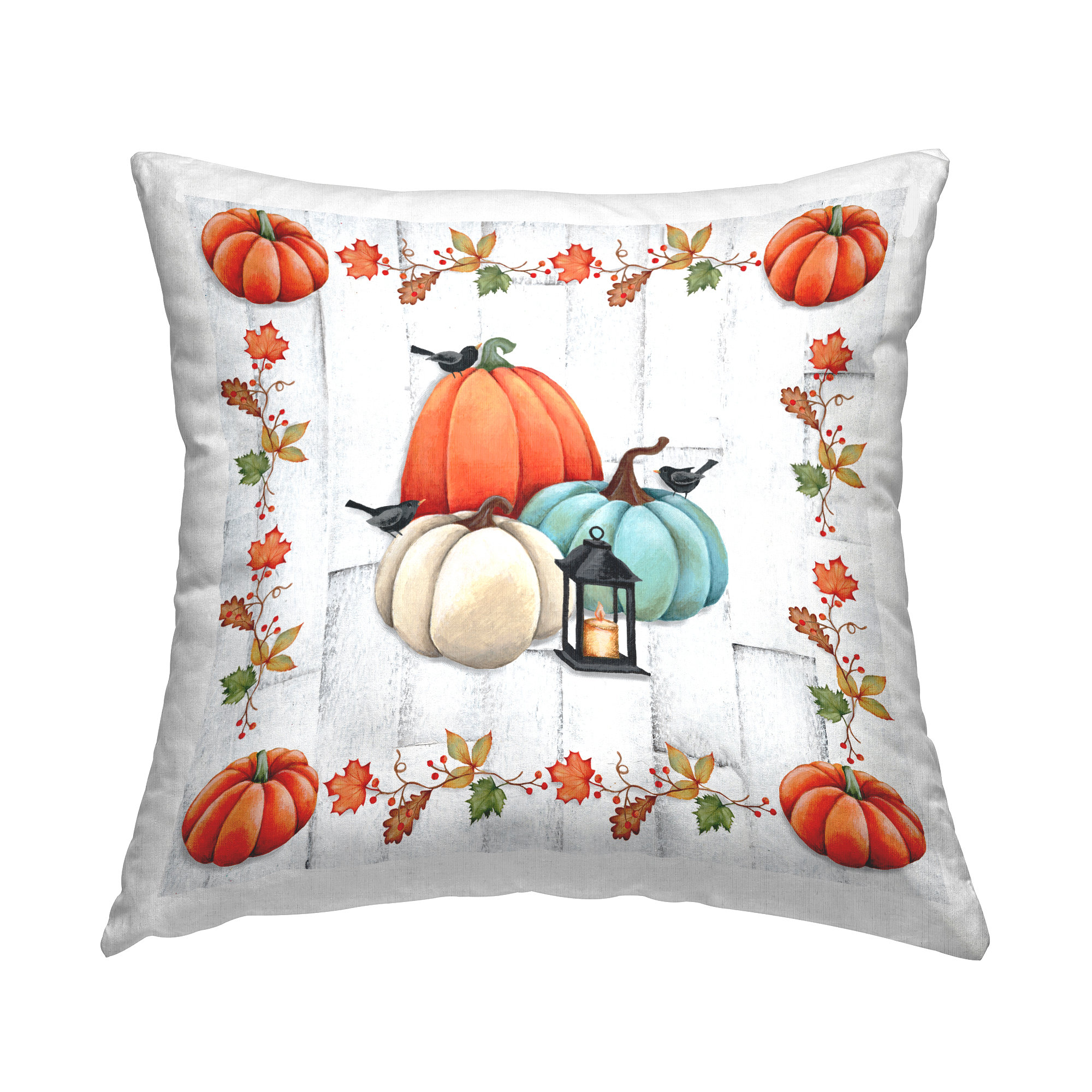 Stupell Industries Polyester/Polyester Blend Throw Square Pillow Cover ...