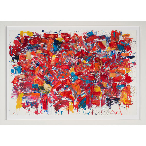 RFA Decor Robert Robinson Reds Framed On Paper by Robert Robinson Print ...