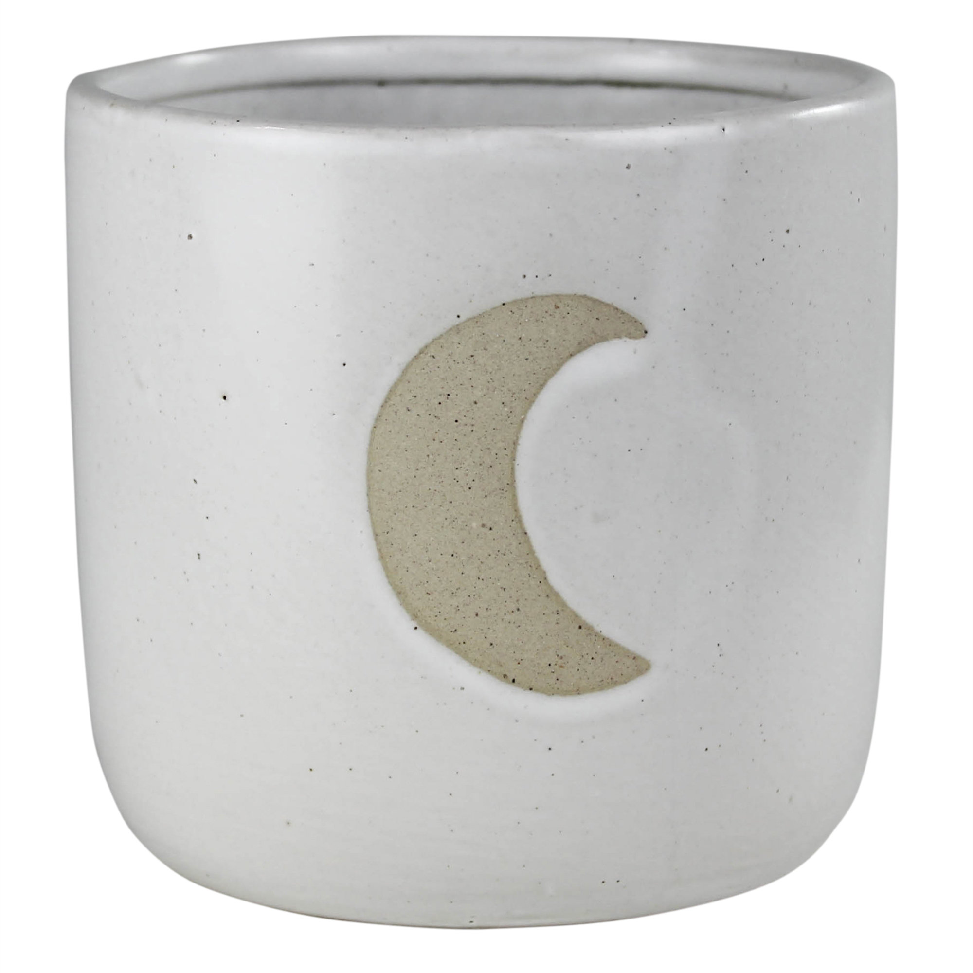 Ebern Designs Cachepot, Ceramic - Moon - Wayfair Canada