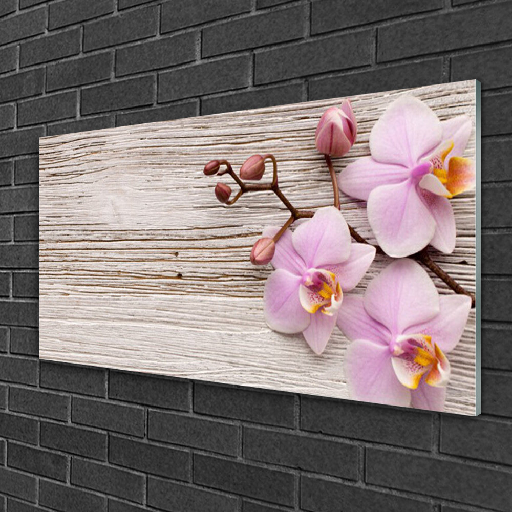 Brayden Studio Flowers Floral - Unframed Photograph on Glass | Wayfair ...