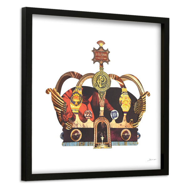 Latitude Run® Crown W/Round Arches Hand Made Art Collage By Alex Zeng ...