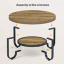 Blue Elephant 4 Legs Coffee Table with Storage & Reviews | Wayfair.co.uk