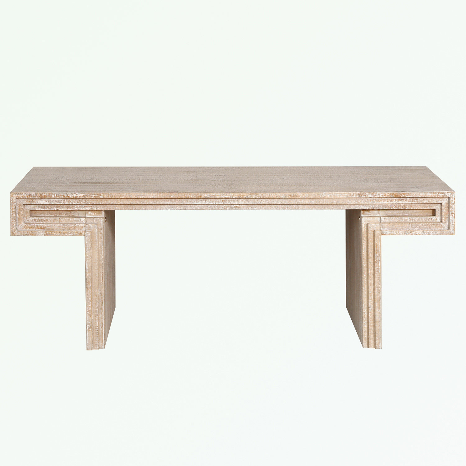 Ophelia & Co. Rectangular Shaped Coffee Table with sturdy sled Legs ...