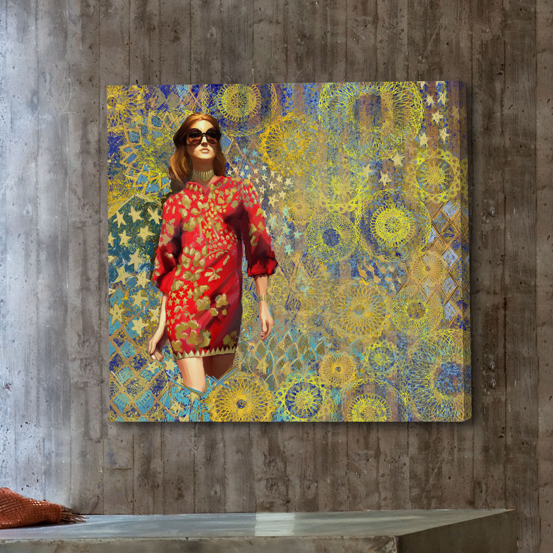 Marmont Hill 'Bronze-Model 2' by Rick Novak Painting Print on Wrapped ...