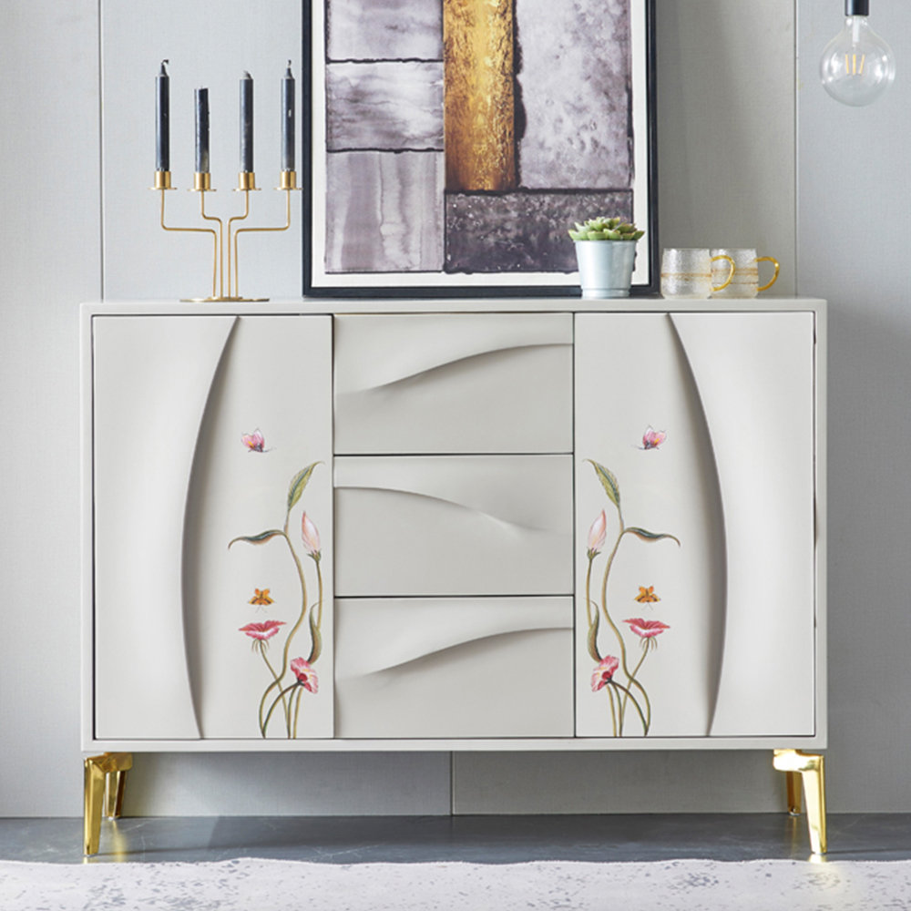 Dream cabinet Pattern art decorative cabinets Simple lockers | Wayfair