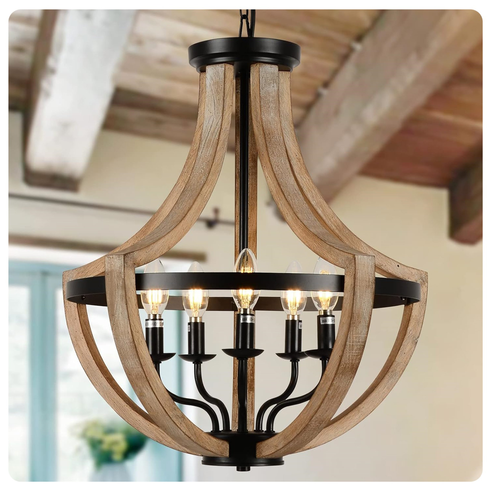Ophelia & Co. Alemar 5 - Light Chandelier | Wayfair