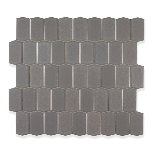Ann Sacks Savoy Classic 11" x 13" Hive Ceramic Mosaic Tile | Perigold
