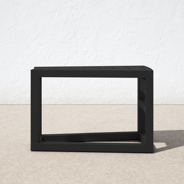 Joss & Main Bergeron Metal Outdoor Side Table | Wayfair