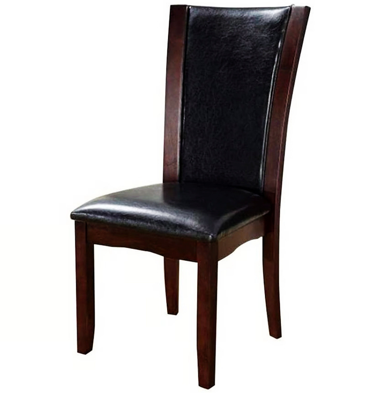 Builddecor Style Comfort Contemporary 2Pcs Side Chairs Cherry ...