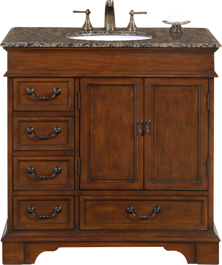 Charlton Home® Eichler 36" Single Bathroom Vanity Set & Reviews | Wayfair