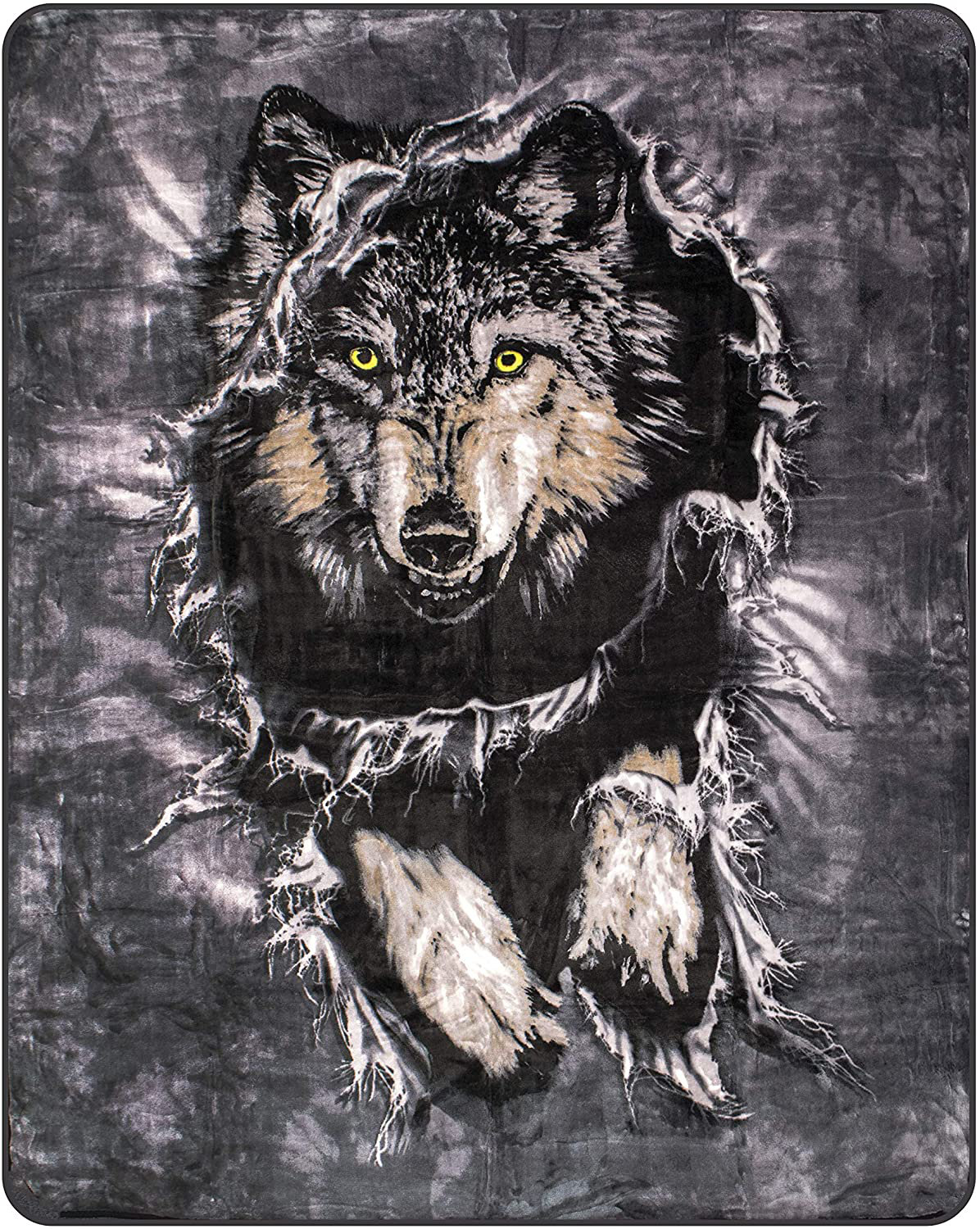 Crover Penfound Wolf Mink Blanket & Reviews | Wayfair