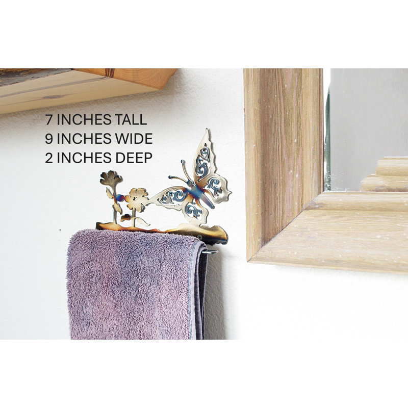 Millwood Pines FANCY BUTTERFLY TOEL RACK | Wayfair