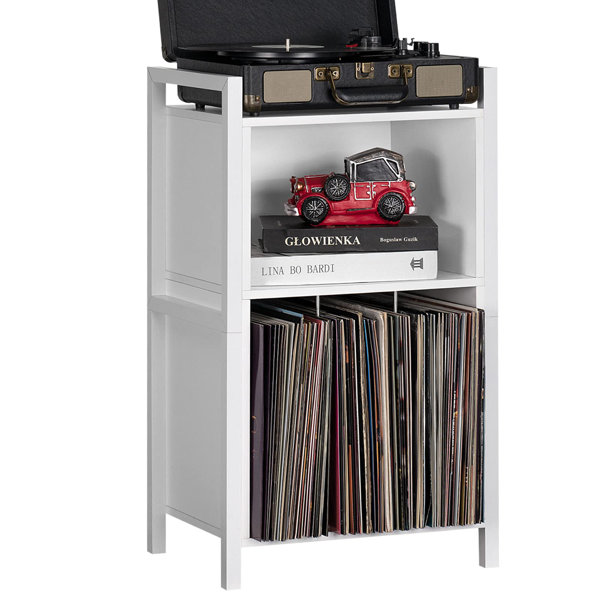Ebern Designs Record Audio Rack | Wayfair