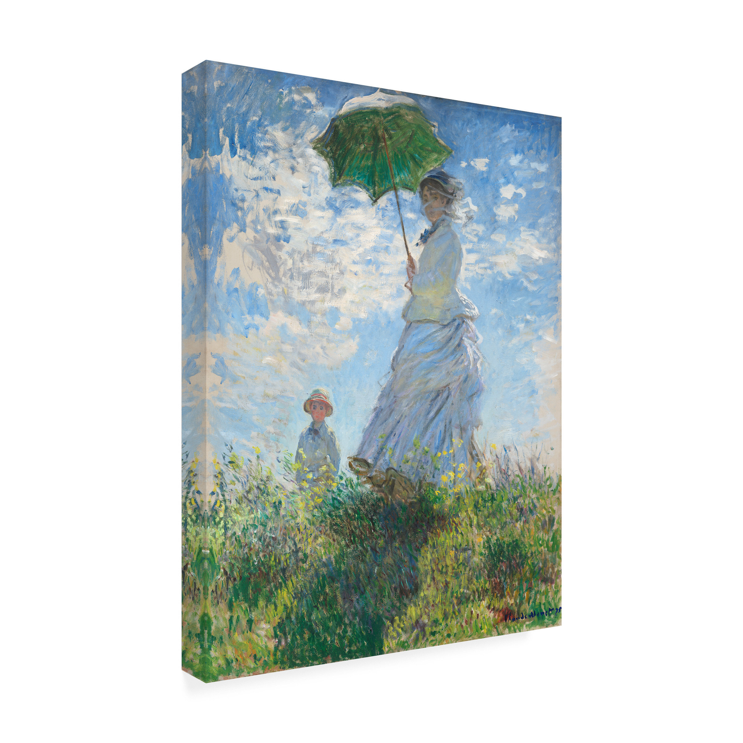 Vault W Artwork Soft Branches II On Canvas by Victoria Barnes Print ...