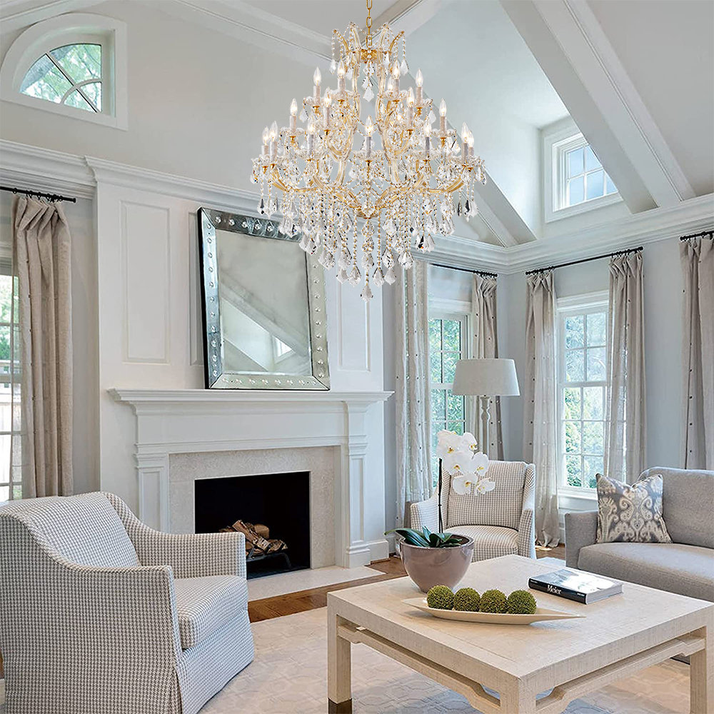 Everly Quinn Jayson 24 - Light Chandelier & Reviews | Wayfair
