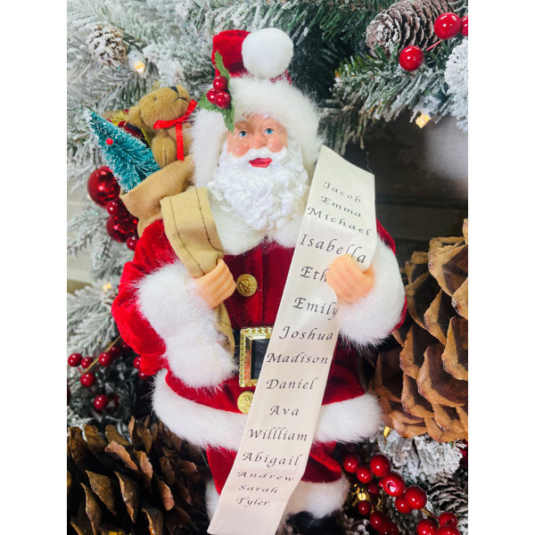 The Holiday Aisle® Wish List Santa & Reviews | Wayfair