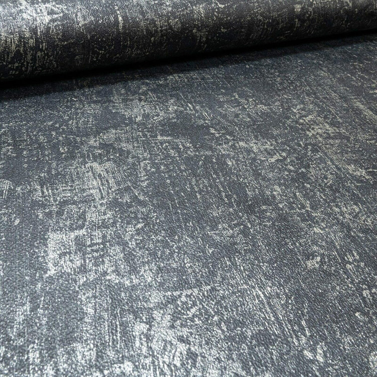 Borough Wharf Shingadia 1000m x 53cm Textured Metallic Roll | Wayfair.co.uk