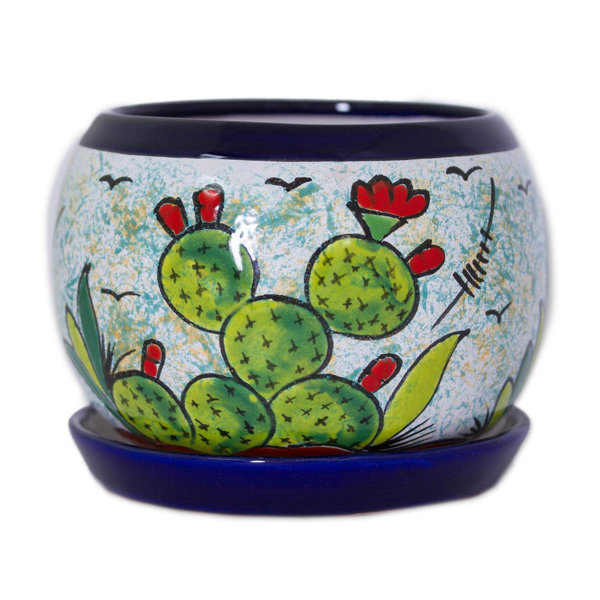 Union Rustic Mexican Memories , Ceramic Flower Pot | Wayfair