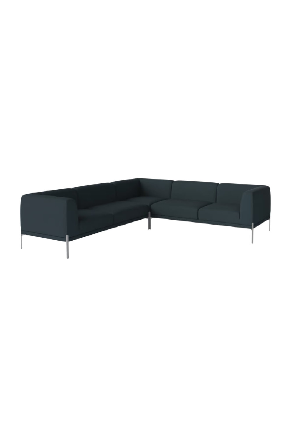 OROA Caisa Black Lacquered Modular Sofa | Perigold
