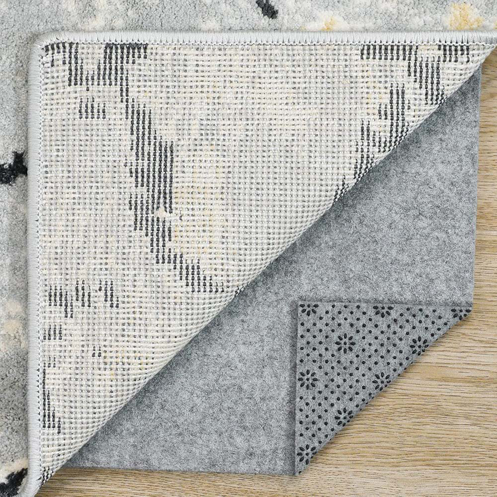 Symple Stuff Premium Non Slip Rug Pad 5X8 Feet, 1/4" Thick Cushioned ...