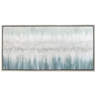 Empire Art Direct Silver Mist Textured Glitter Hand Painted Framed ...
