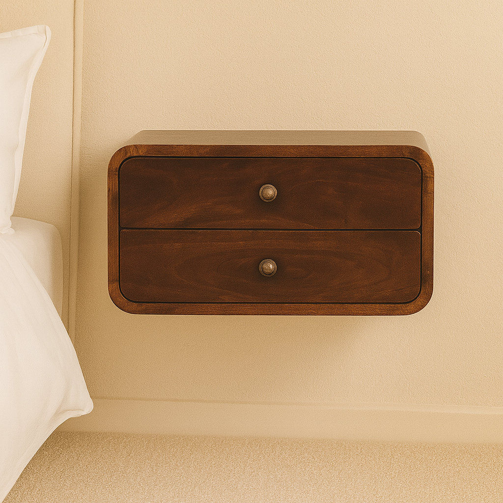 Millwood Pines 2 Drawer Floating Gabrieli | Wayfair