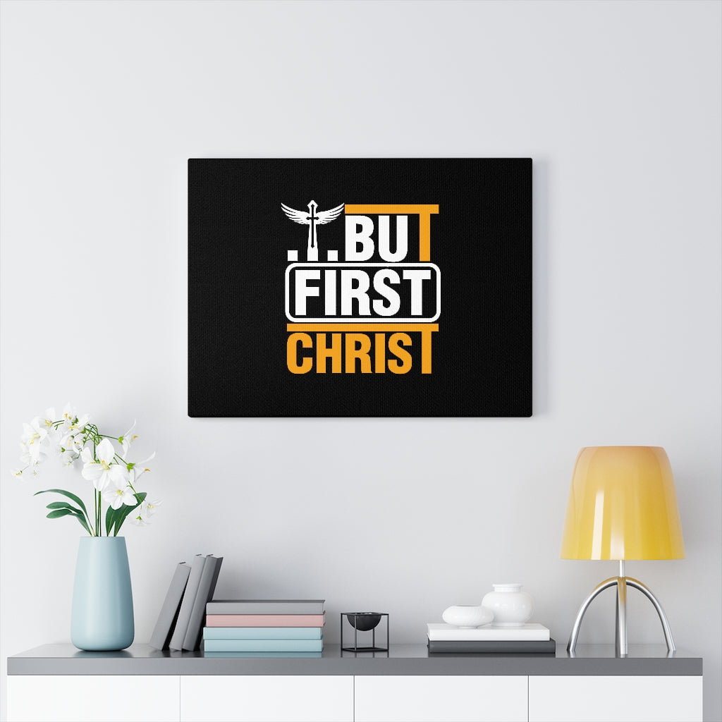 Trinx But First Christ Christian Wall Art Bible Verse Print Ready To ...
