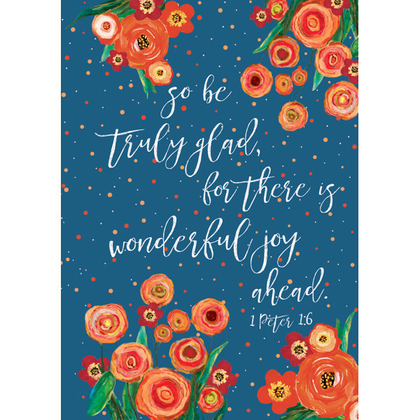 Happy Larry Wonderful Joy Ahead - Painting Print | Wayfair.co.uk