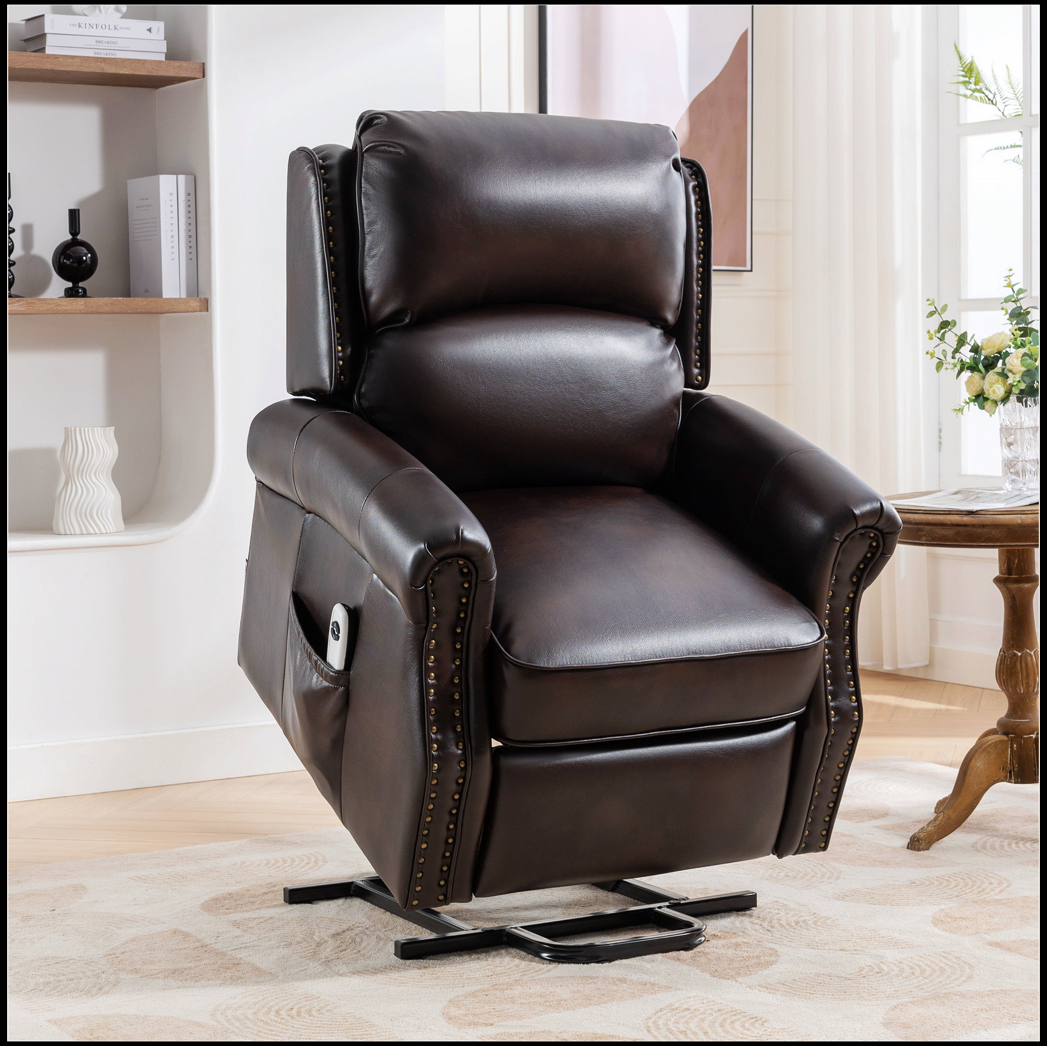 Alcott Hill® Lift Recliner Chair, Electric Power Lift Recliner Chair ...